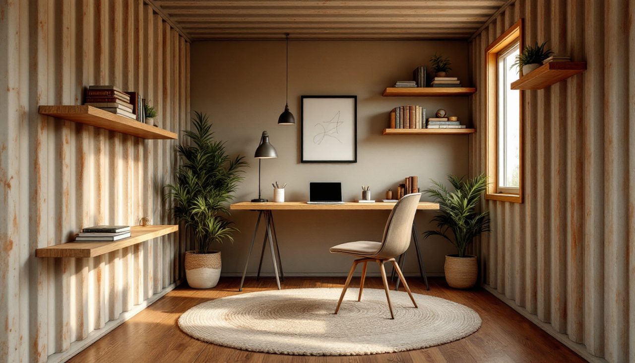 Aménagement d'un container en bureau : conseils et astuces pratiques ...