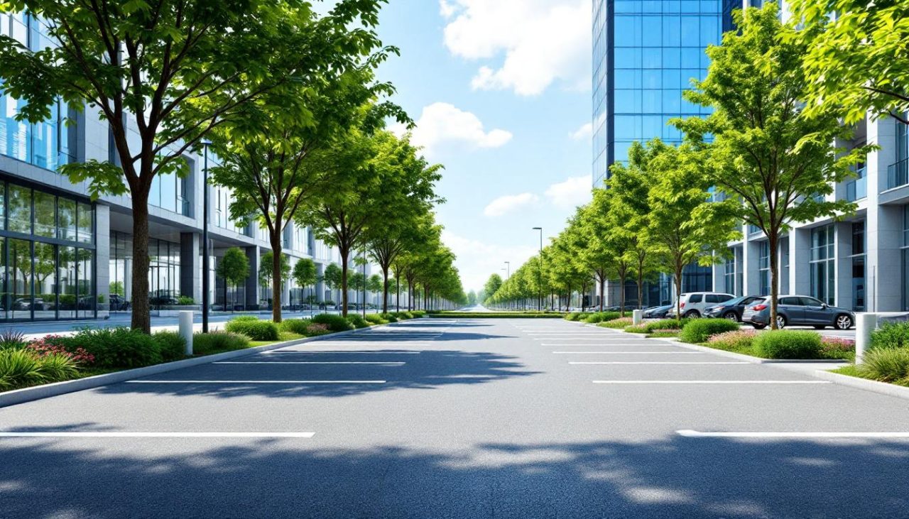 Les dimensions idéales d'une place de parking - Ara Café